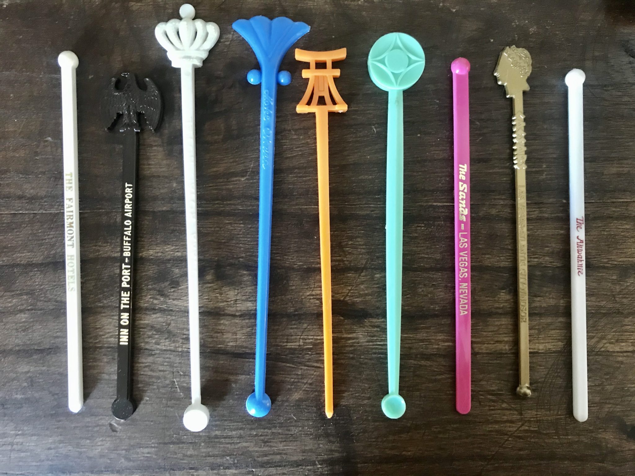 MARISA FINETTI | Stirring with Vintage Swizzle Sticks
